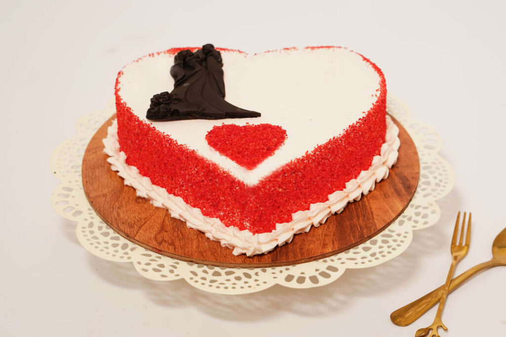 Premium Red Velvet Anniversary Cake